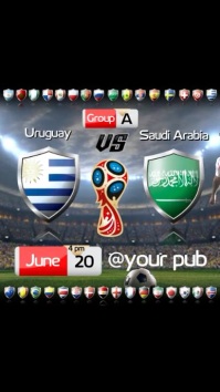 FIFA World Cup Video Template | PosterMyWall