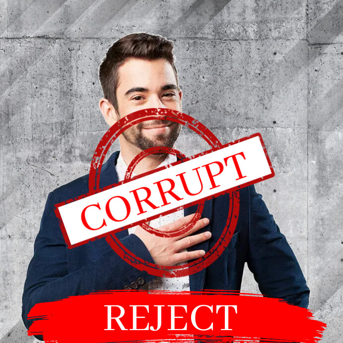 Copy of Fight Corruption poster | PosterMyWall