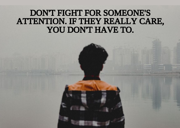 FIGHT FOR SOMEONE'S QUOTE TEMPLATE | PosterMyWall