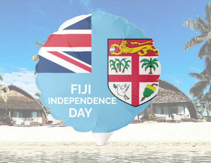 Plantilla de Fiji day | PosterMyWall