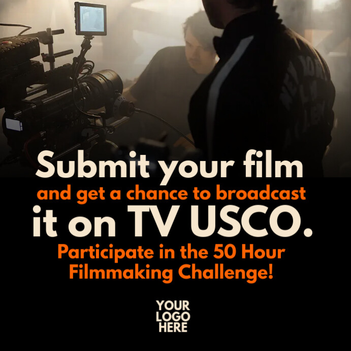 Film Making Challenge Post Template | PosterMyWall