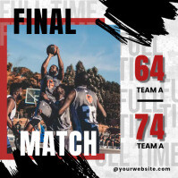 52+ Free Templates for 'Basketball final match' | PosterMyWall