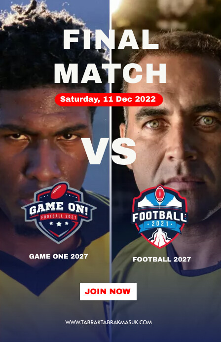 Copy of FINAL MATCH | PosterMyWall