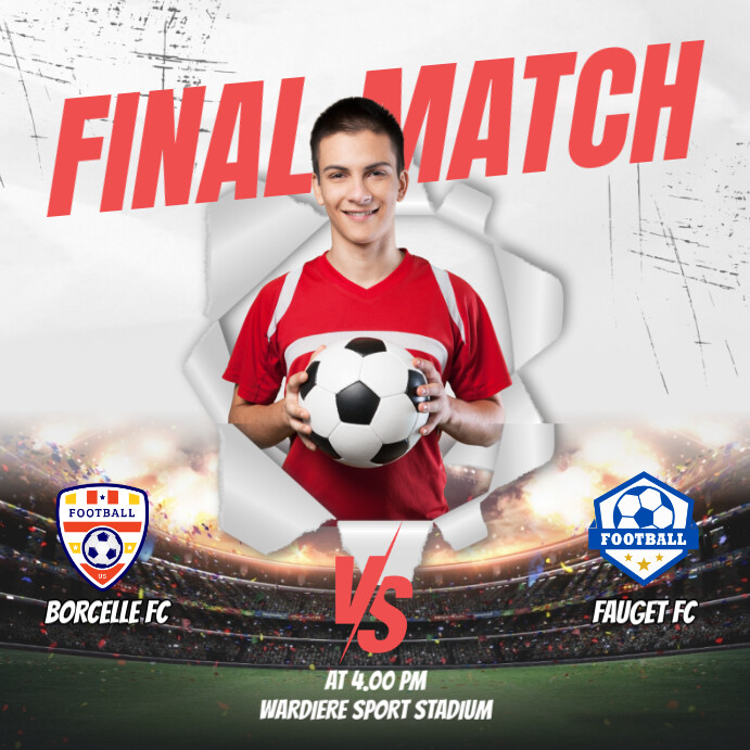 Final Match Template | PosterMyWall