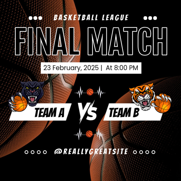 Final match Template | PosterMyWall