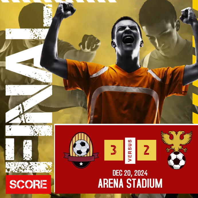 Copy of FINAL SCORE | PosterMyWall