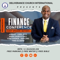 finance conference Template | PosterMyWall