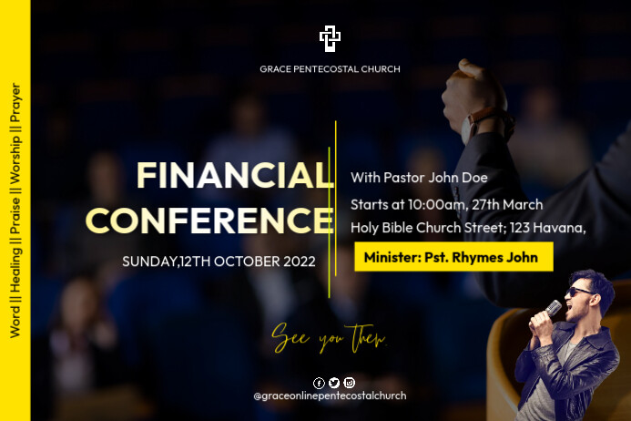 Copy of Finance conference | PosterMyWall