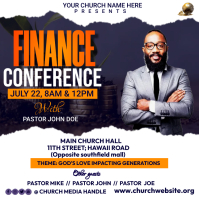 finance conference Template | PosterMyWall