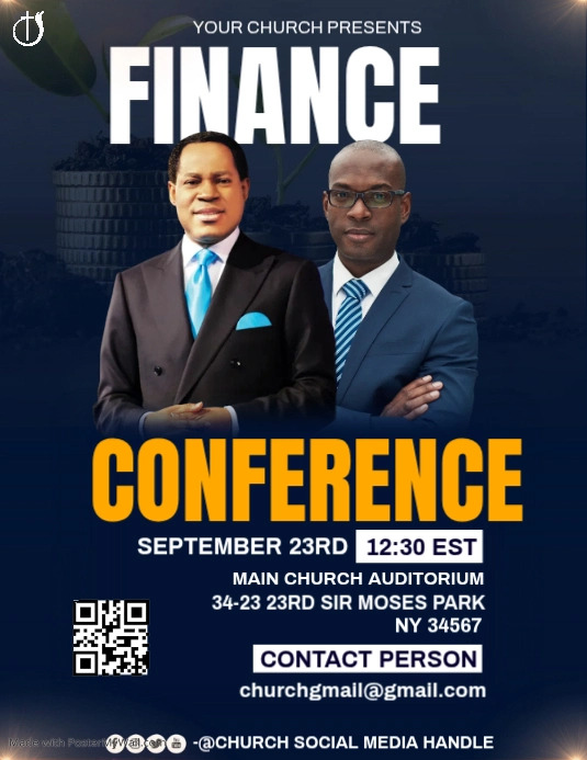 finance conference Template | PosterMyWall