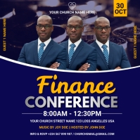 finance conference Template | PosterMyWall
