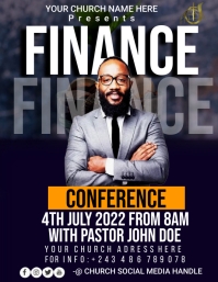 finance conference Template | PosterMyWall