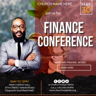 Finance conference Template | PosterMyWall