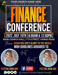 finance conference Template | PosterMyWall