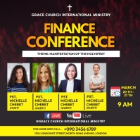 Finance conference Template | PosterMyWall