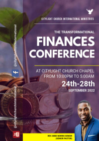 Finance Conference Template | PosterMyWall