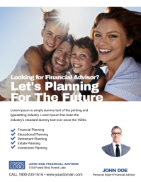 Financial Planning Business Flyer Poster Template | PosterMyWall
