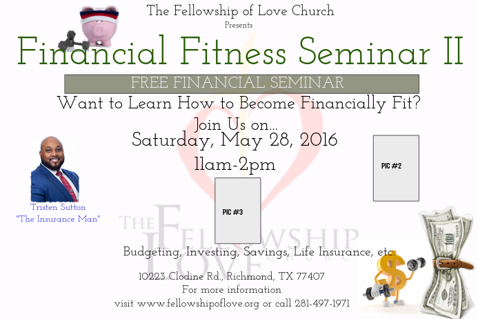 Financial Fitness Seminar Template | PosterMyWall