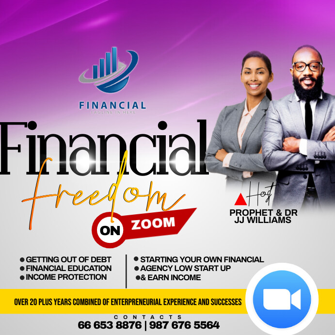 FINANCIAL FLYER Template | PosterMyWall