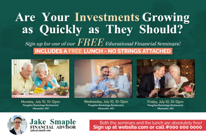 Financial Investments Template | PosterMyWall
