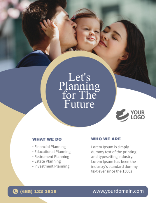 Financial Planning Flyer Poster Template | PosterMyWall