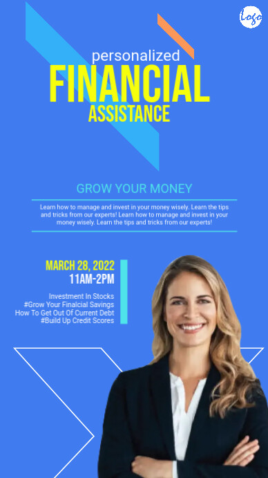 Plantilla de Financial Service Provider Ad | PosterMyWall