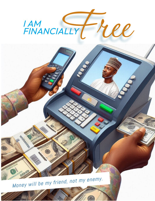 Financially free Template | PosterMyWall