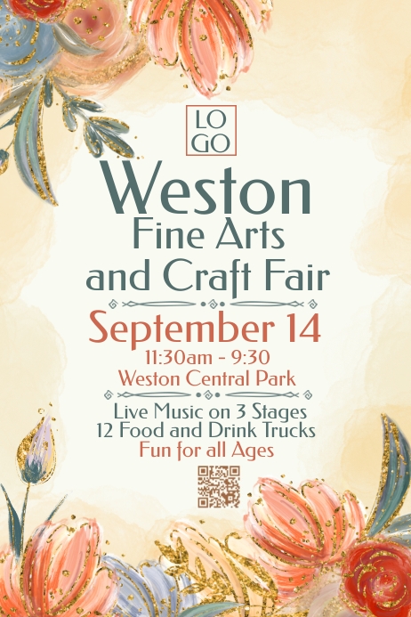 Copy of Fine Arts and Crafts Fair Artistic Template | PosterMyWall