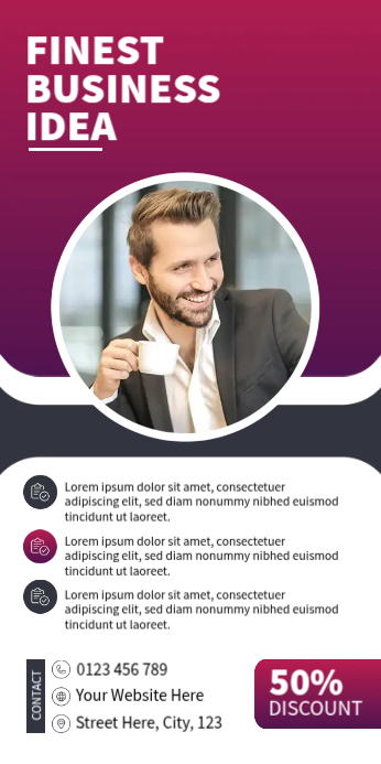 Copy of Finest Business Idea Ads | PosterMyWall