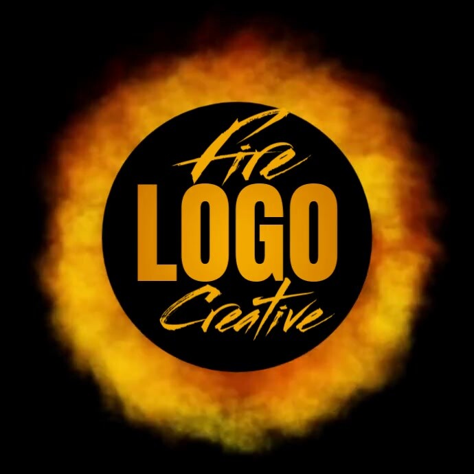 Fire Animate Logo Template Design Free | PosterMyWall