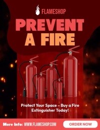 Fire extinguisher Template | PosterMyWall