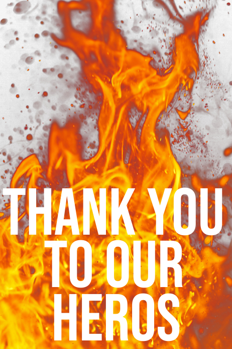 Fire Fighters Template | PosterMyWall