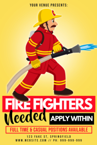 600+ fire fighter Customizable Design Templates | PosterMyWall