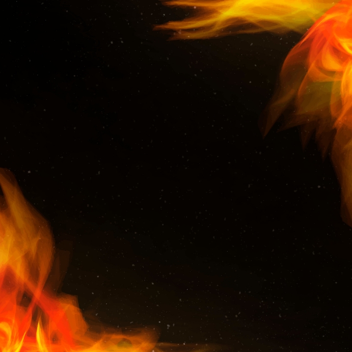 Copy of Fire flame background design flyer | PosterMyWall
