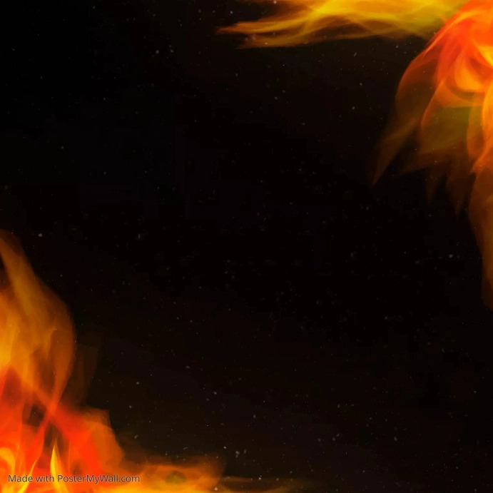 Fire flame background design flyer Template | PosterMyWall