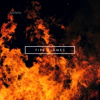 Fire Flames Hot CD Cover Music Template | PosterMyWall