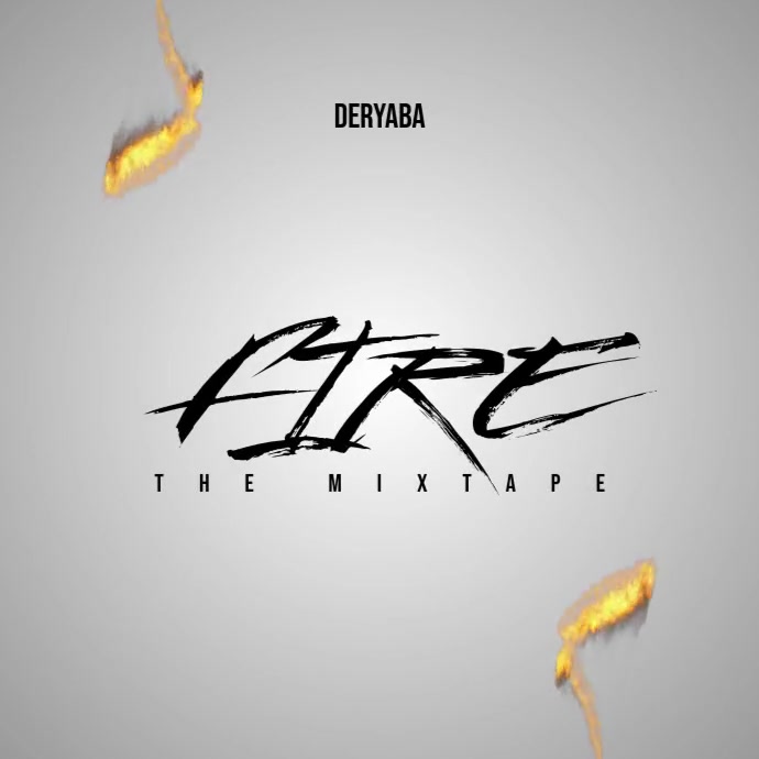 Fire Gradient Video Mixtape Album Cover Template | PosterMyWall