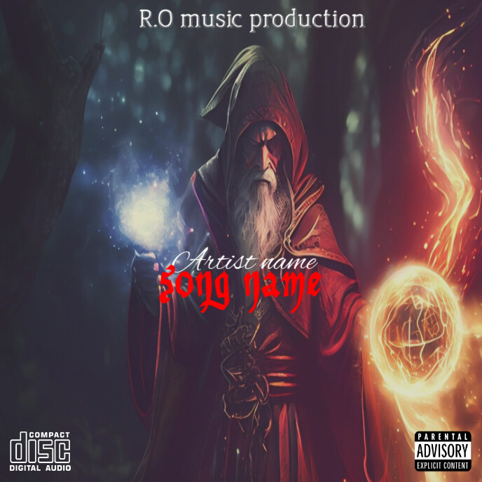 Fire magic album cover Template | PosterMyWall