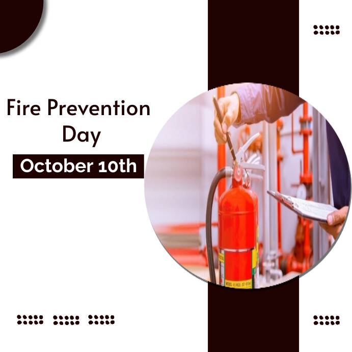 fire prevention day Template | PosterMyWall