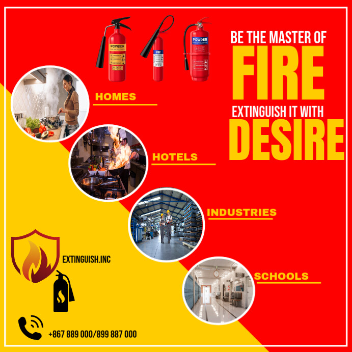 Copy of Fire safety | PosterMyWall
