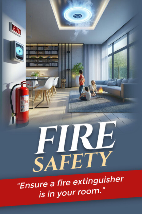 Fire safety Template | PosterMyWall