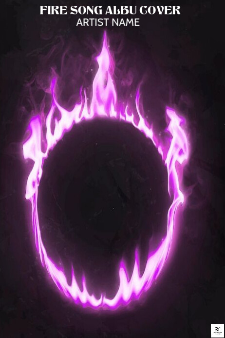 FIRE SONG ALBUM COVER Template | PosterMyWall