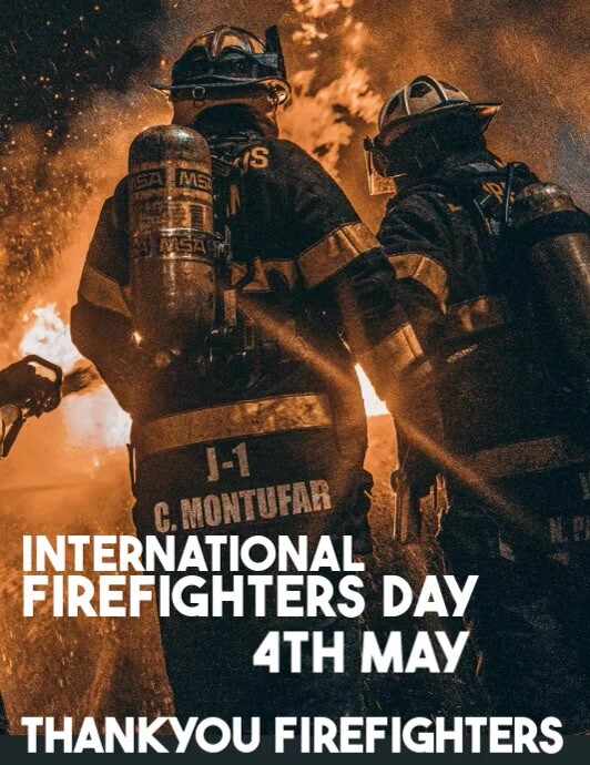 firefighters' day' Template | PosterMyWall