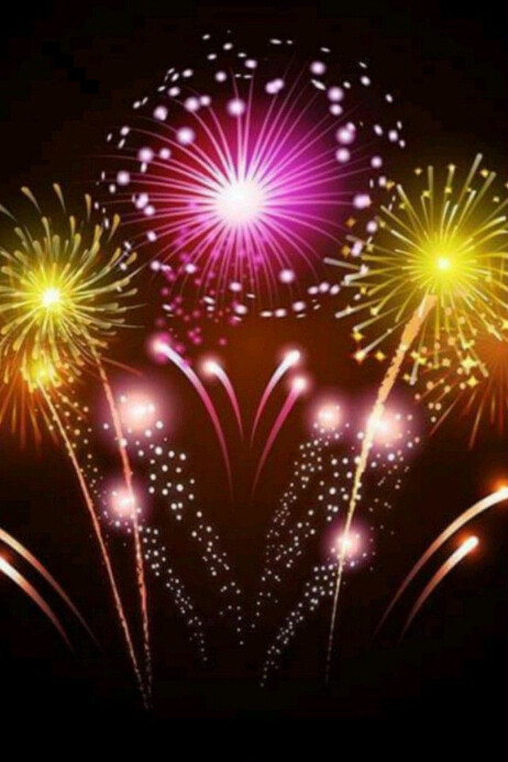 Modèle Firework background | PosterMyWall