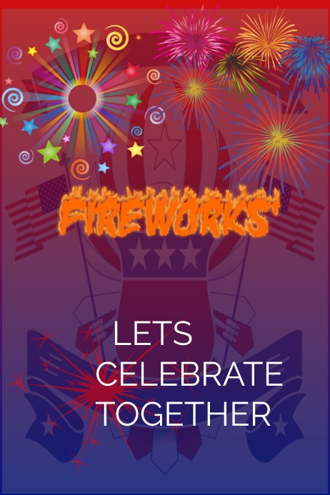 firework template | PosterMyWall