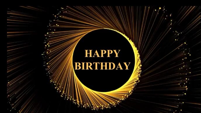 Luxury birthday invitation video Template | PosterMyWall