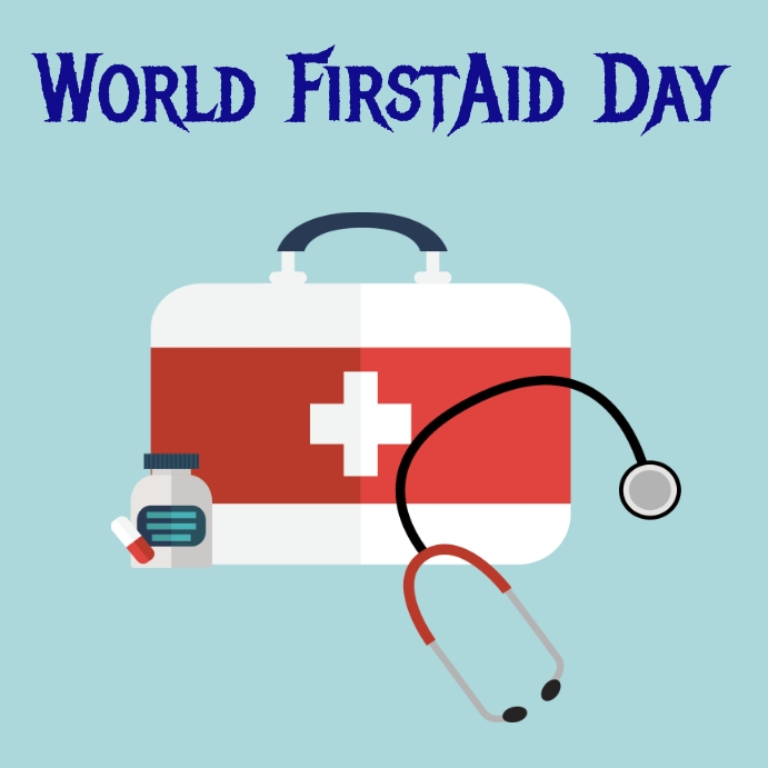 first aid day Template | PosterMyWall