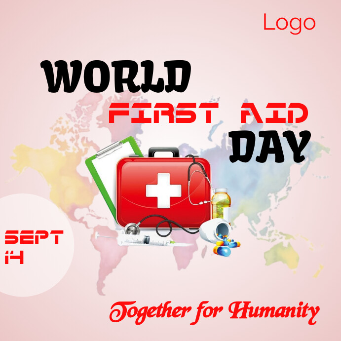 Copy of First aid day | PosterMyWall