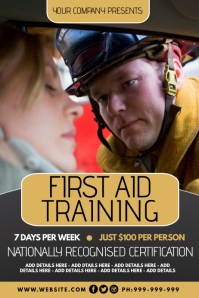 2,900+ first aid training Customizable Design Templates | PosterMyWall