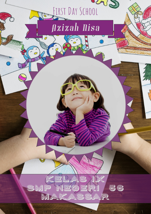 First day School Template | PosterMyWall